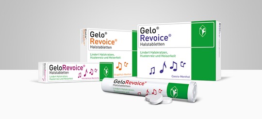 Stimme weg? GeloRevoice® schützt Hals & Rachen | GeloRevoice®